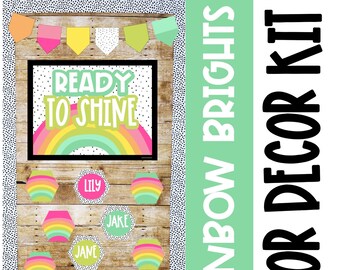 Sunshine Themed Classroom Door Decor Kit, Back to School, Easy and ...