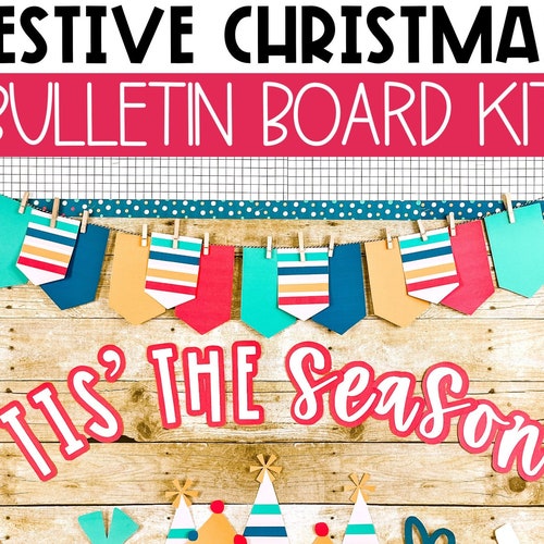 Festive Christmas Holiday Classroom Posters December Theme - Etsy