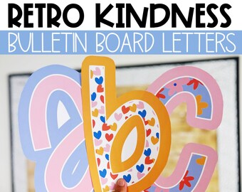 Coastal Classroom Decor A-Z Bulletin Board Letters - Etsy