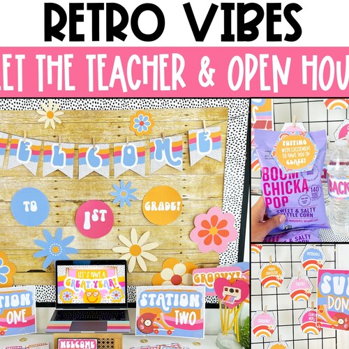 EDITABLE Meet the Teacher Back to School Printable Flyer - Etsy