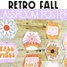 Retro Fall Classroom Posters Easy Autumn Classroom - Etsy