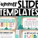 Summer Theme Google Slides and Powerpoint Templates, End of Year ...
