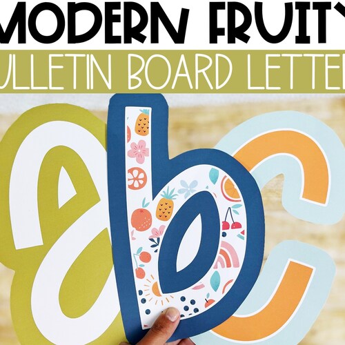 Outer Space Classroom Decor A-Z Bulletin Board Letters - Etsy