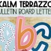 Boho Honey Bee Classroom Decor A-Z Bulletin Board Letters - Etsy