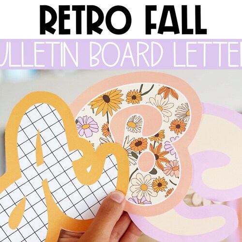Fall Pumpkins Classroom Decor A-Z Bulletin Board Letters - Etsy