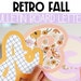 Retro Fall Classroom Decor A-Z Bulletin Board Letters - Etsy