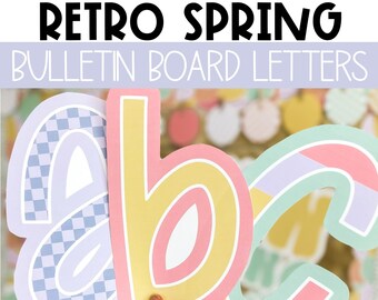 Boho Honey Bee Classroom Decor A-Z Bulletin Board Letters - Etsy