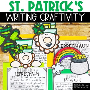 St. Patrick's Day Writing Crafts, March Creative Writing Prompts, Easy ...