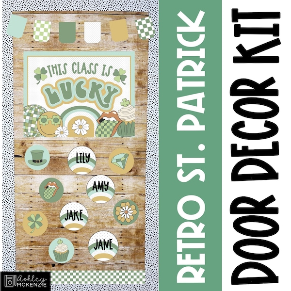 St. Patricks Day Classroom Decor - Etsy