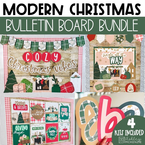 Winter Bulletin Board Kit - Etsy