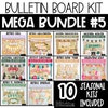 Marbled Pastel Back to School Bulletin Board Kit, Easy and Modern ...