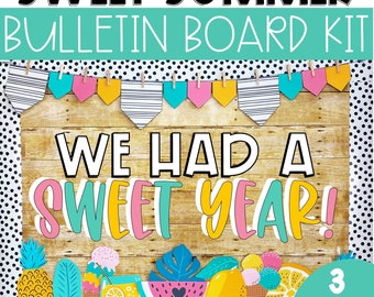 Popping Into Summer Bulletin Board Classroom Door Decor Easy and Modern ...