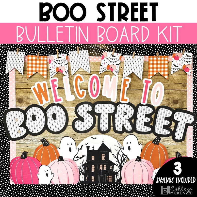 Halloween Bulletin Board - Etsy