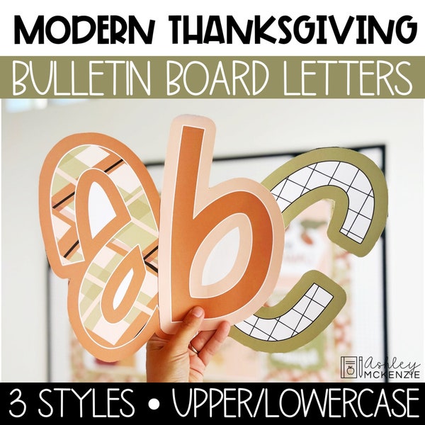 Thanksgiving Letters - Etsy