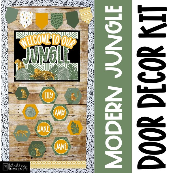 Jungle Classroom - Etsy