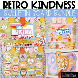 Valentine's Day Classroom Decor Bundle, Retro Theme, Holiday Bulletin ...