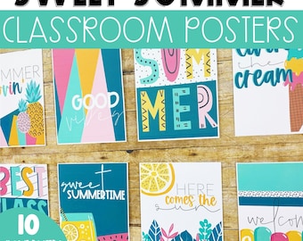 Popping Into Summer Bulletin Board Classroom Door Decor Easy and Modern ...