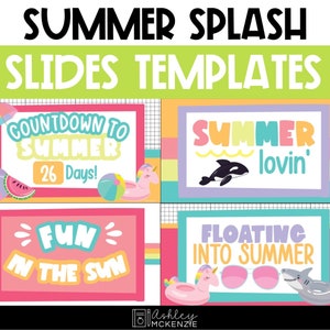 End of Year Google Slides and Powerpoint Templates, Countdown to Summer ...