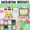 Rainbow Brights Classroom Decor, A-Z Bulletin Board Letters ...