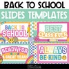 Neon Brights Google Slides and Powerpoint Templates, Modern Class Decor ...