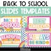 Neon Brights Google Slides and Powerpoint Templates, Modern Class Decor ...