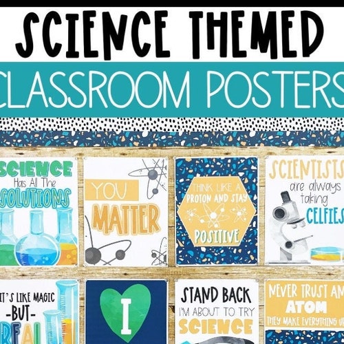 Math Classroom Posters Easy and Modern Classroom Decorations - Etsy
