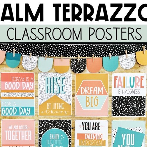 Math Classroom Posters Easy and Modern Classroom Decorations - Etsy