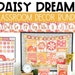 Daisy Themed Classroom Decor Bundle Editable Classroom Decor - Etsy