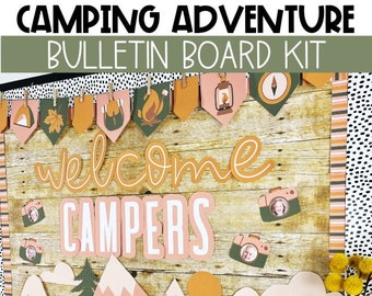 Modern Fruity Back to School Bulletin Board Kit Easy and | Etsy