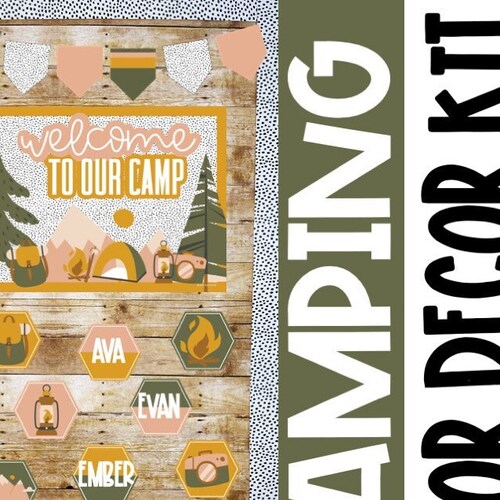 Modern Greenery Back to School Classroom Decor Bulletin Board - Etsy