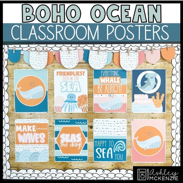 Ocean Theme Classroom - Etsy