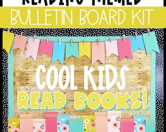 Reading or Library Classroom Posters, Easy and Modern Classroom ...