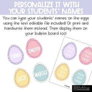 Retro Spring Bulletin Board Kit, Acrostic Poem, Pastel Spring Theme ...