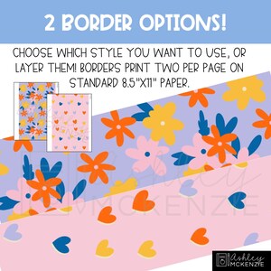Valentine's Day Bulletin Board Kit, February Door Decor, Retro Style ...