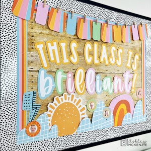 Sunshine Classroom Theme Back to School Bulletin Board Kit Elementary ...