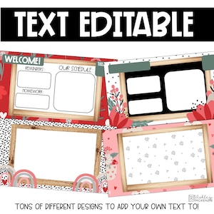 Valentine's Day Google Slides and Powerpoint Templates, Holiday Decor ...