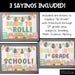 Ready to Roll Back to School Bulletin Board Idea Fall Door Decor ...