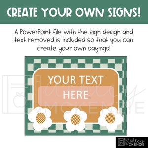 Modern Checkered Classroom Door Decor Kit, Back to School, Easy and ...