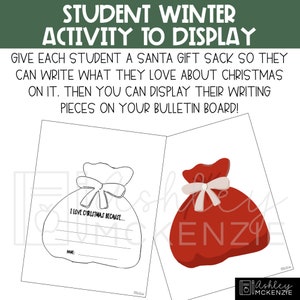 Modern Christmas Bulletin Board Kit, December Bulletin Board Ideas ...