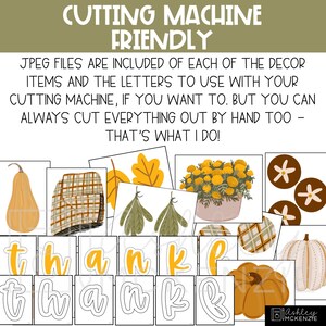 Modern Thanksgiving Bulletin Board Kit Thanksgiving Door Decor November ...