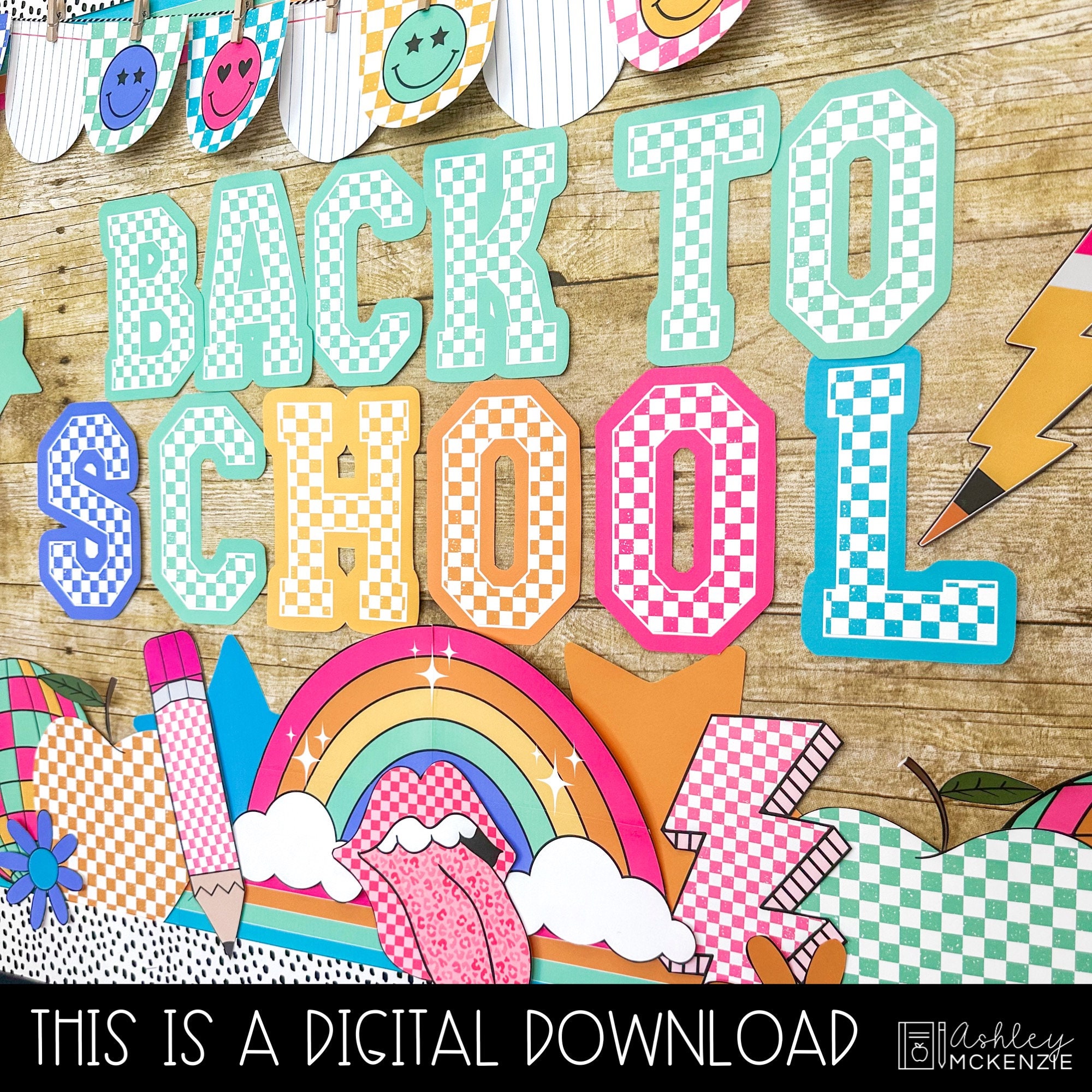 Back to School Bulletin Board Kit Meet the Teacher Night School Open ...