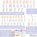 Retro Spring Classroom Decor, Primary Font A-Z Bulletin Board Letters ...