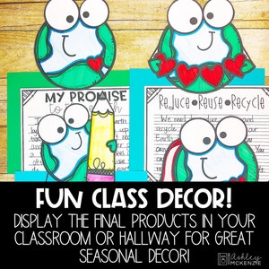 Earth Day Writing Crafts, April Creative Writing Prompts, Easy ...