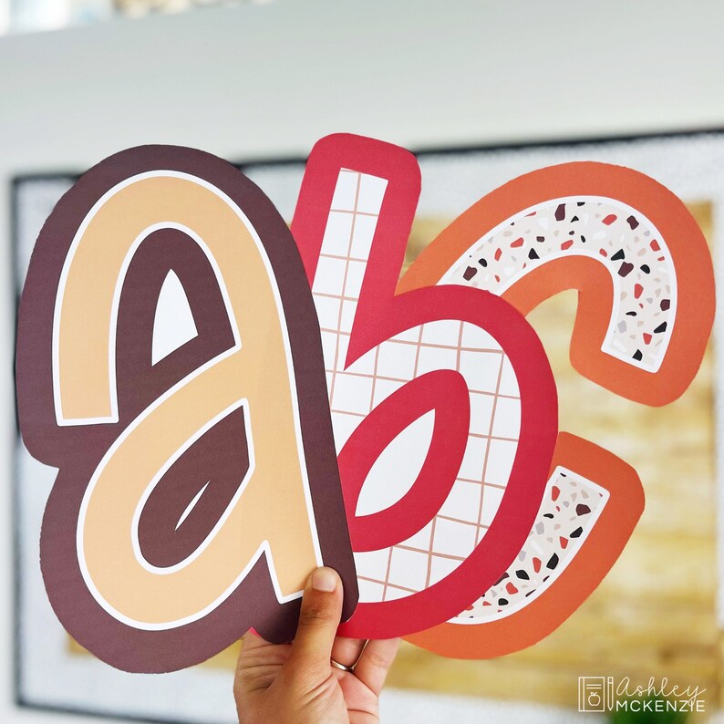 Boho Fall Classroom Decor Bulletin Board Kit Classroom - Etsy