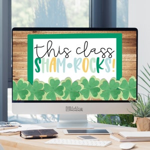 St. Patrick's Day Google Slides and Powerpoint Templates, Holiday Decor ...