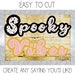 Retro Halloween Classroom Decor A-Z Bulletin Board Letters - Etsy