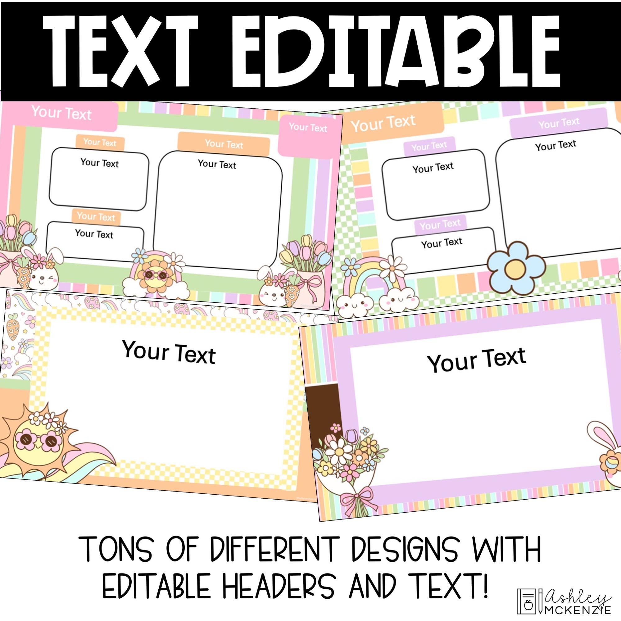 April Slides Pastel Spring Morning Slides Templates for Google Slides ...
