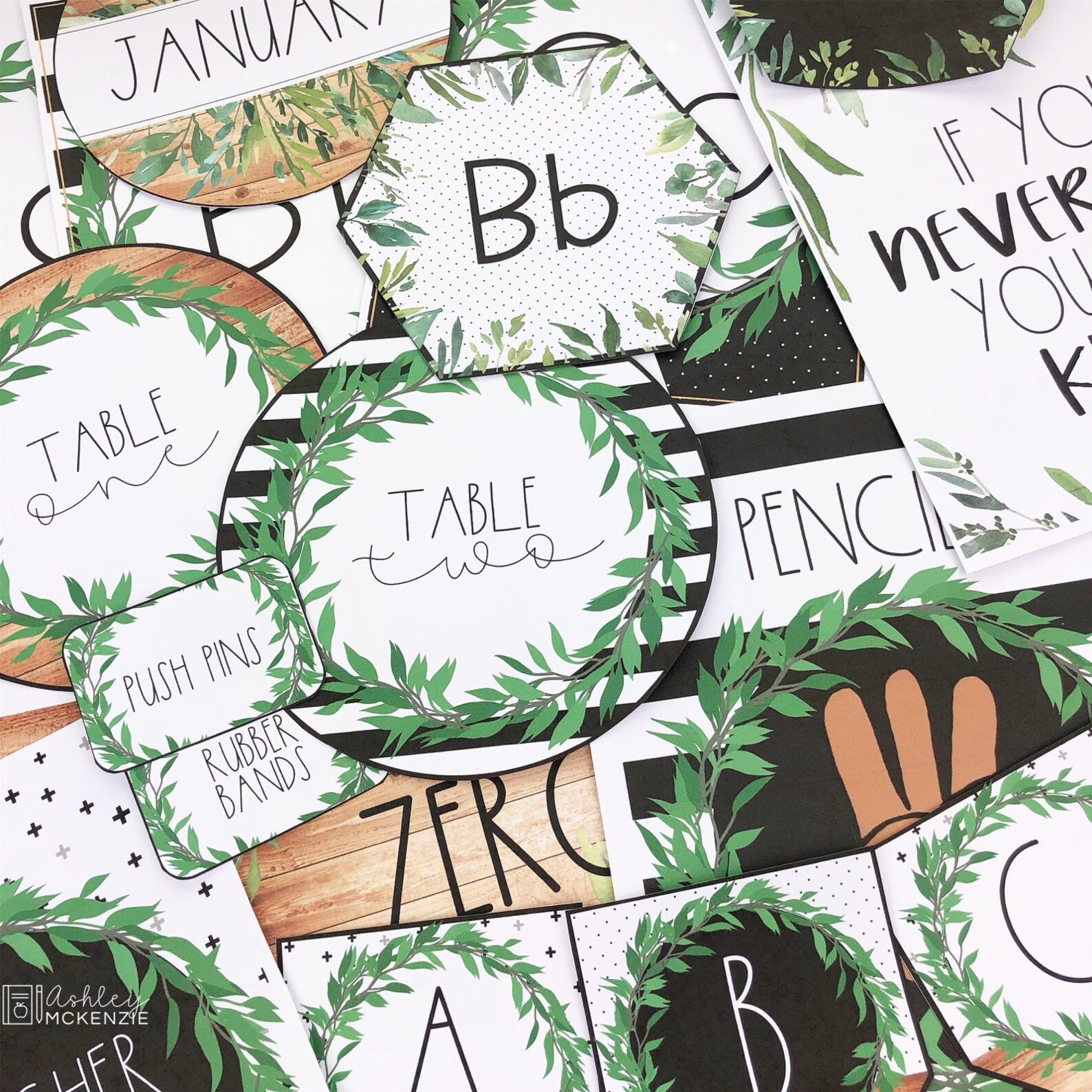 Modern Farmhouse Classroom Decor Bundle Easy Classroom - Etsy