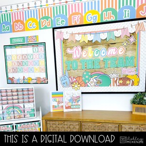 Sports Theme Classroom Decor Bundle Editable Bright Colors Classroom ...
