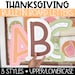 Thanksgiving Classroom Decor, Football Design, Printable Bulletin Board ...